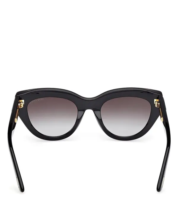 TOM FORD Icon Collection 52mm Cat Eye Sunglasses