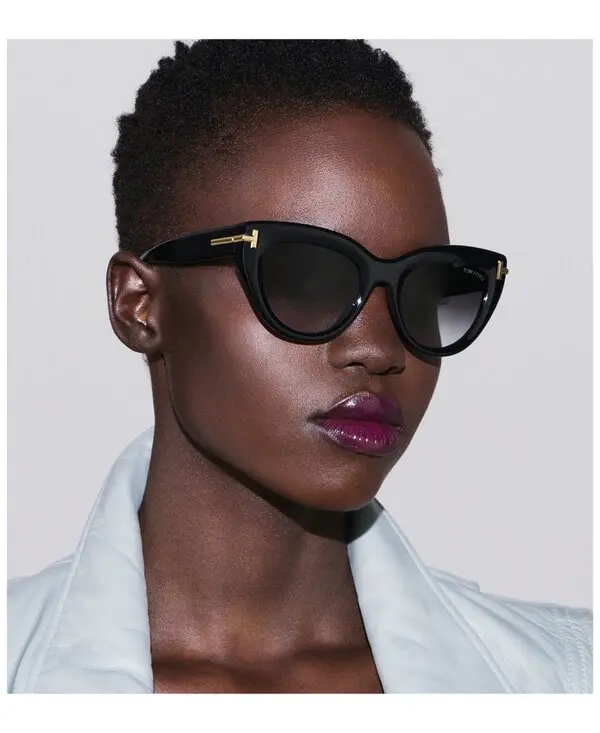 TOM FORD Icon Collection 52mm Cat Eye Sunglasses