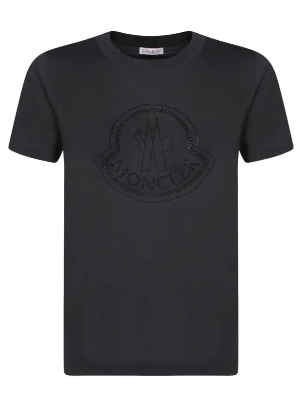 ★大人気★MONCLER MAGLIA T-SHIRT ブラック 中古・古着通販】MONCLER (モンクレール) MAGLIA T-Shirt