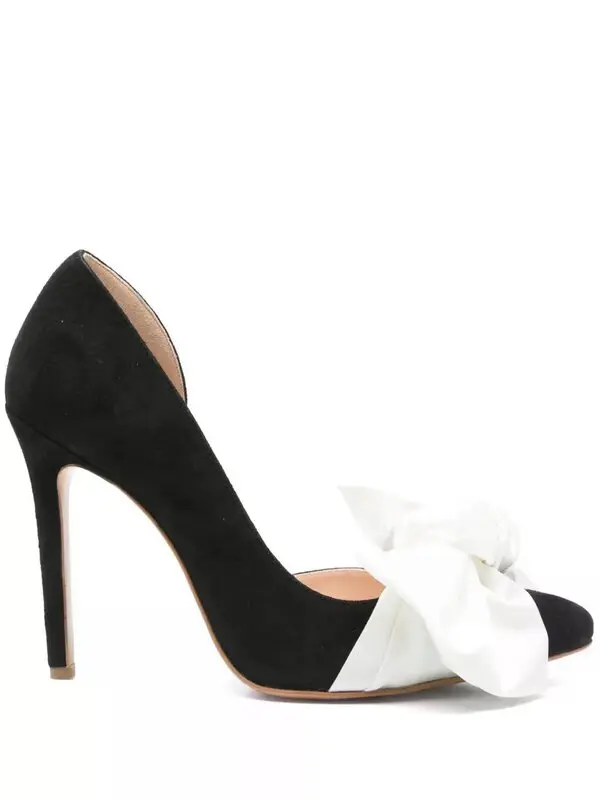 GINISSIMA 110mm Samantha Pumps - Black