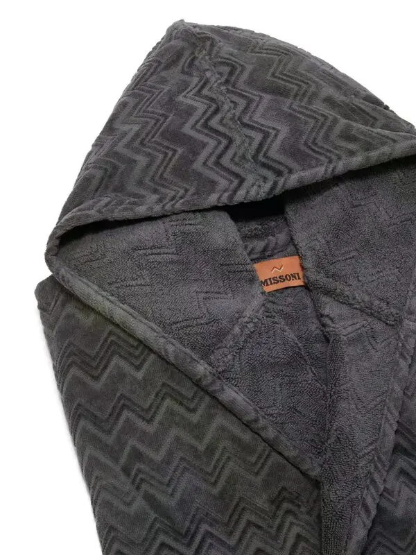 Missoni Chalk Dressing Gown - Grey