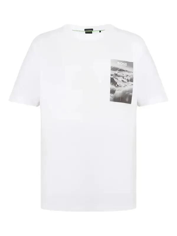 BOSS Graphic-print T-shirt - White