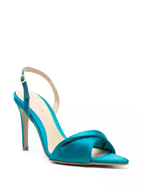GINISSIMA 95mm Cleo Sandals - Blue