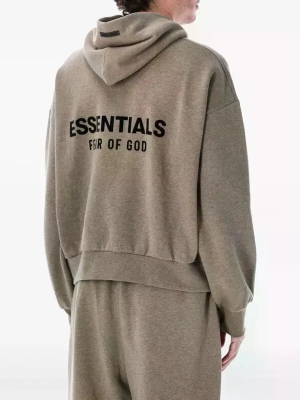 Fear Of God Fleece Hoodie - Brown