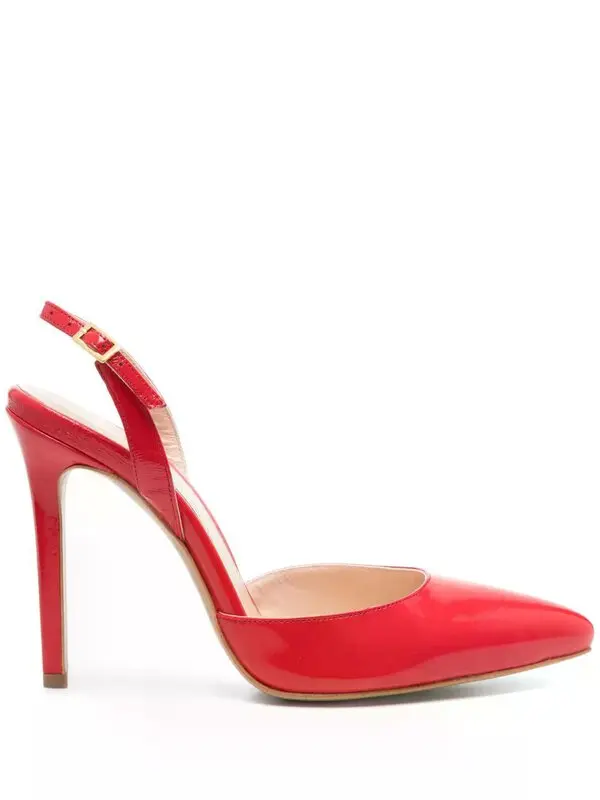 GINISSIMA 110mm Alice Pumps - Red