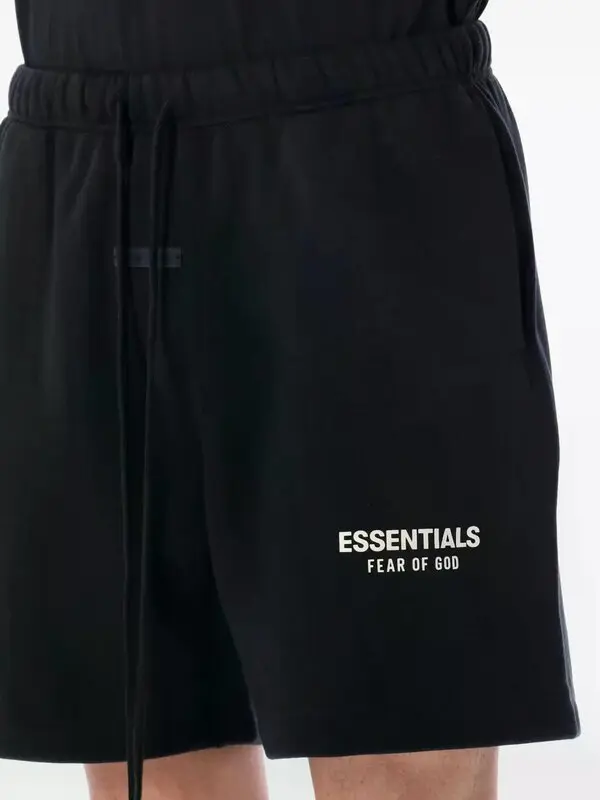 Fear Of God Fleece Track Shorts - Black