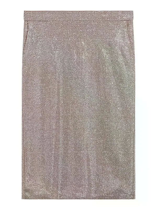 Giuseppe Di Morabito Rhinestone-embellished Skirt - Silver