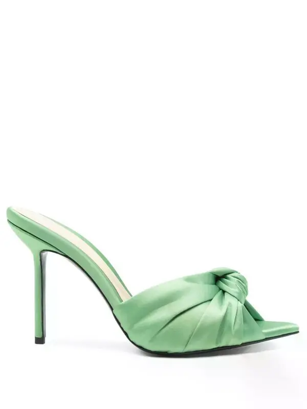 GINISSIMA Sofia Heeled Sandals - Green