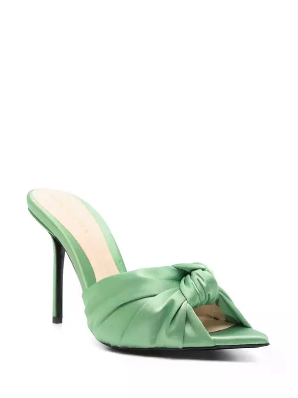 GINISSIMA Sofia Heeled Sandals - Green