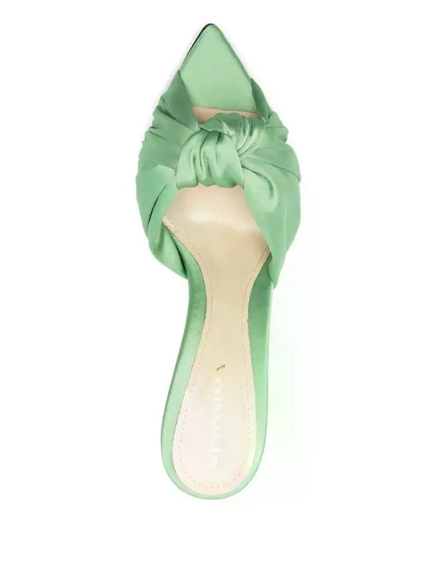 GINISSIMA Sofia Heeled Sandals - Green