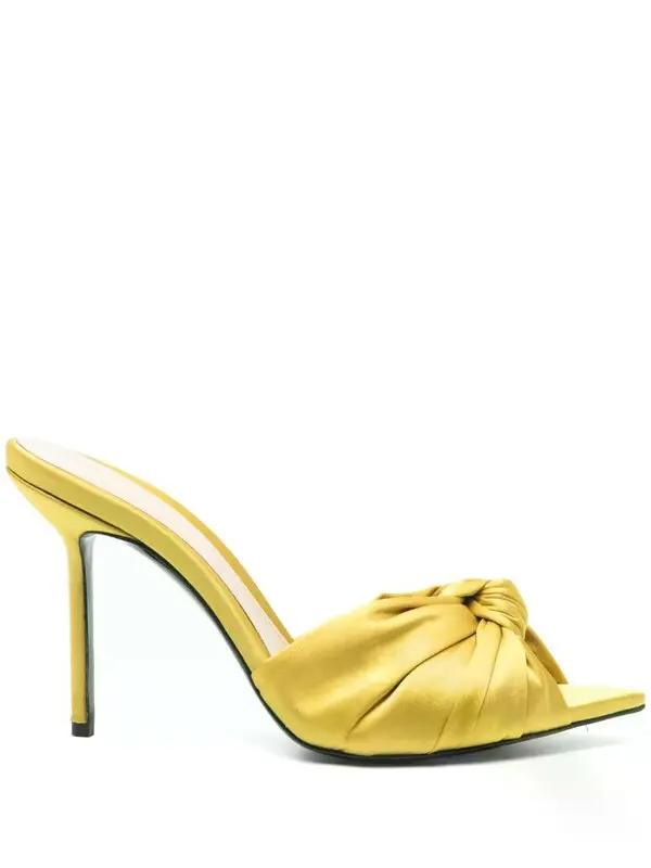 GINISSIMA 95mm Sofia Sandals - Yellow