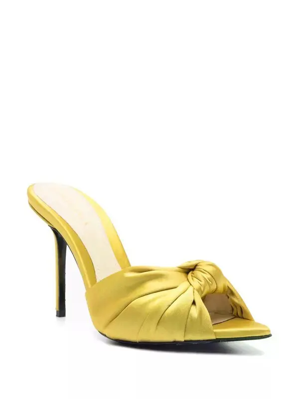 GINISSIMA 95mm Sofia Sandals - Yellow