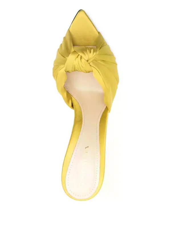 GINISSIMA 95mm Sofia Sandals - Yellow
