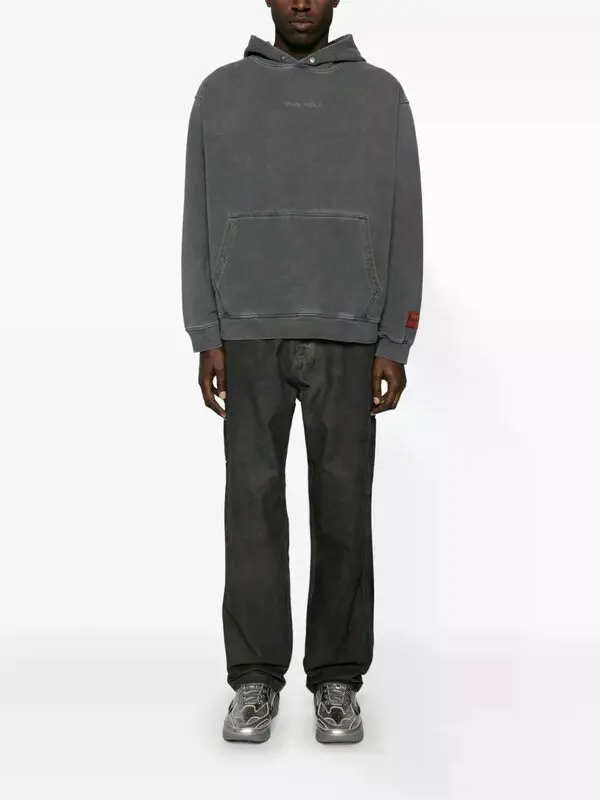 VISION OF SUPER Logo-patch Straight Jeans