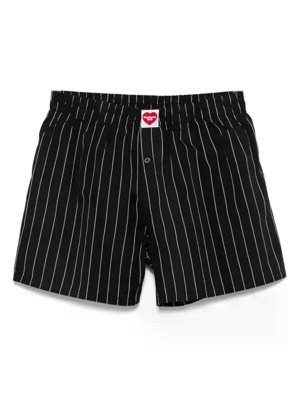 Carhartt Work In Progress Cotton Boxer Shorts - Black