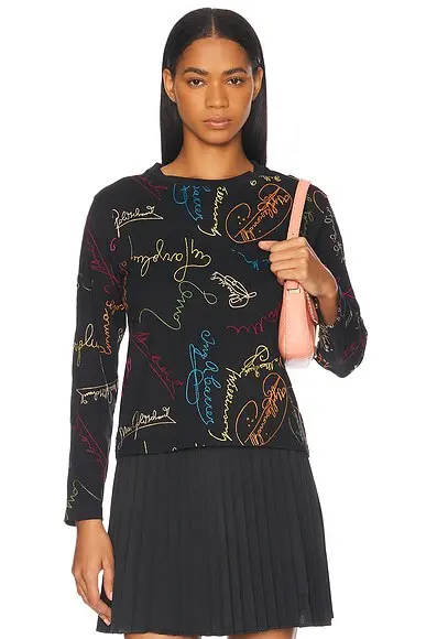 BODE Signature Crawl Tee With Embroidered Detail