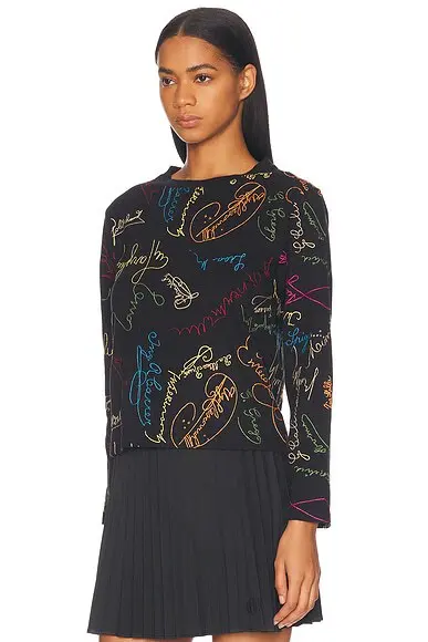 BODE Signature Crawl Tee With Embroidered Detail