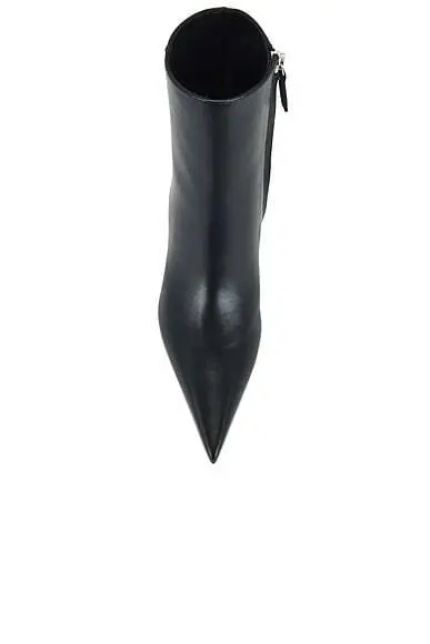 Amina Muaddi Barbara 90 Nappa Bootie