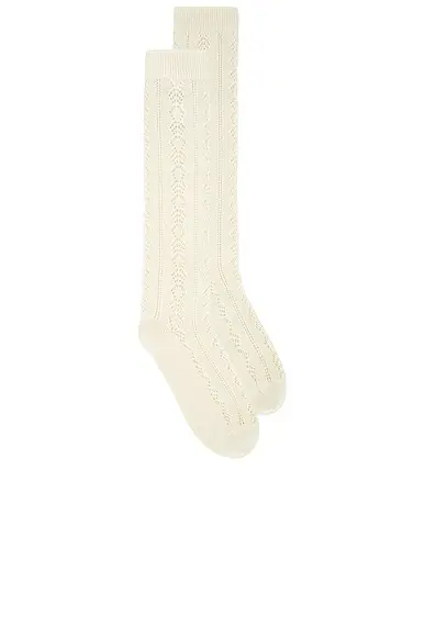 Valentino Garavani Calze Socks - Burro