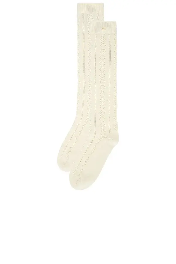Valentino Garavani Calze Socks - Burro