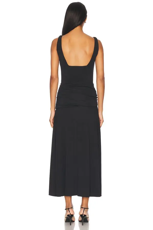 Johanna Ortiz Plant Of Joy Ankle Dress - Black