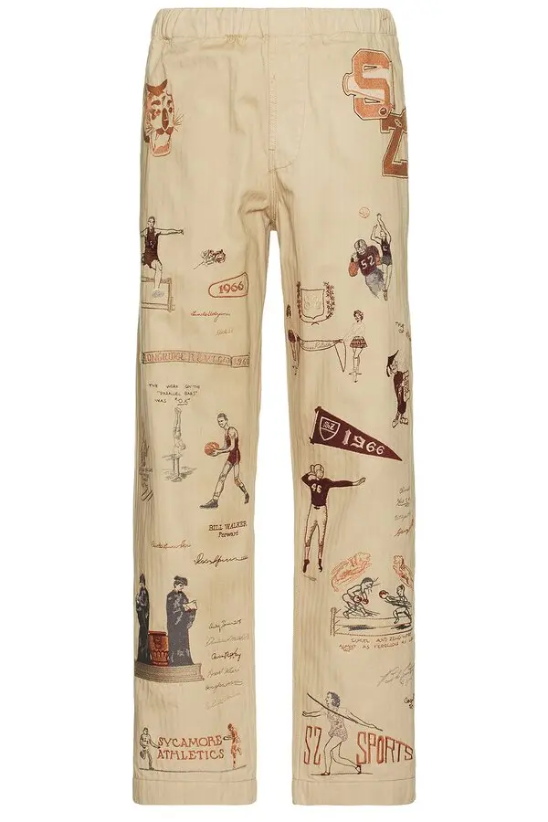 SAMUEL ZELIG Yearbook Pant - Khaki