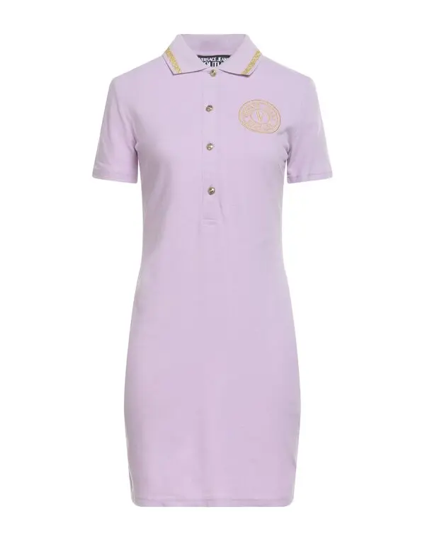 Versace Mini Dress - Purple