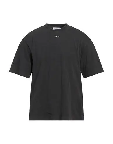 OFF-WHITE™ Off-white T-shirt Charcoal Size Cotton, Elastane