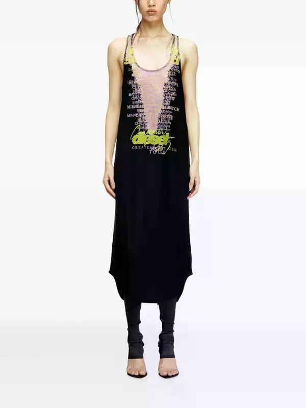 DIESEL Remaster Capsule D-shany-long Midi Dress