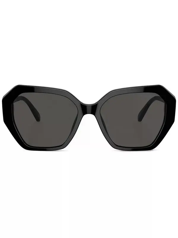 SWAROVSKI Geometric Frame Sunglasses - Black