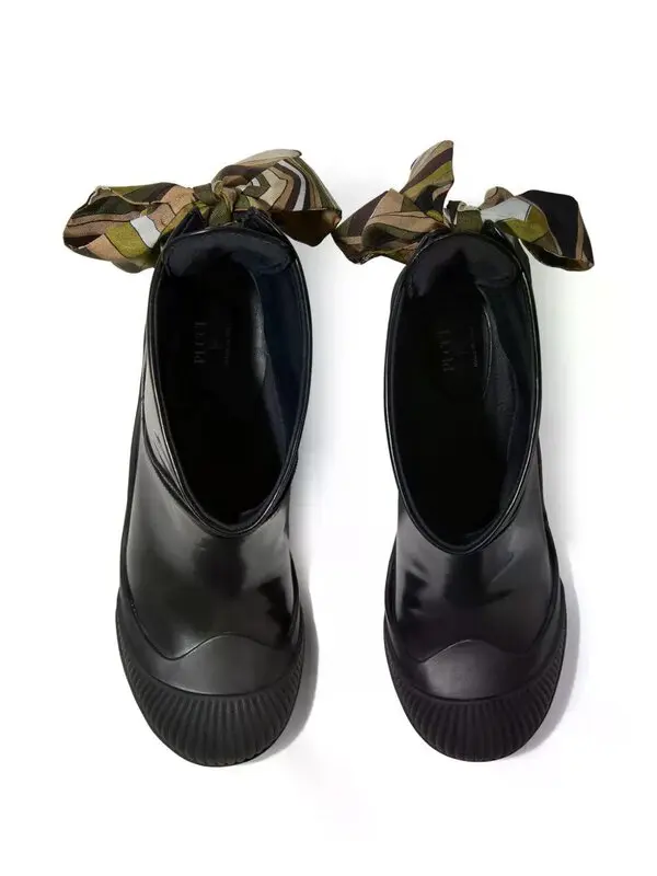 Emilio Pucci 55mm Granaiolo Boots - Black
