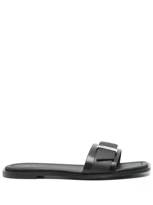 Calvin Klein Leather Slides