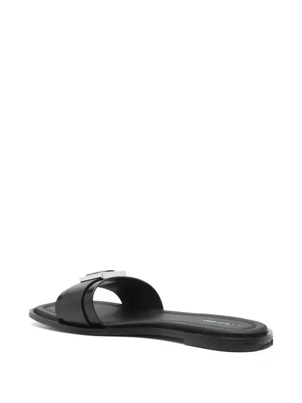 Calvin Klein Leather Slides
