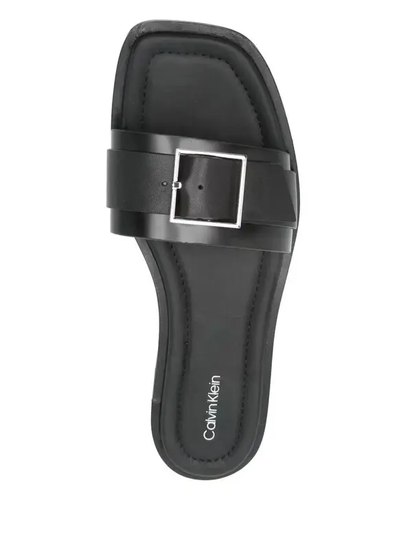 Calvin Klein Leather Slides
