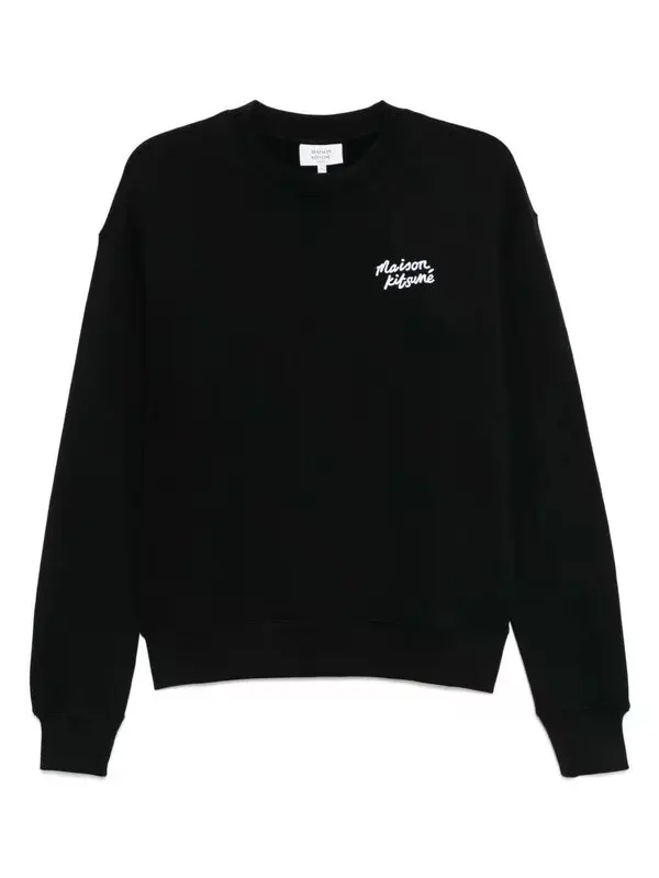 Maison Kitsuné Handwriting Comfort Sweatshirt - Black