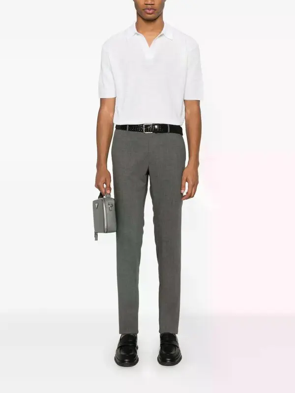 Incotex Pattern 30 Trousers - Grey