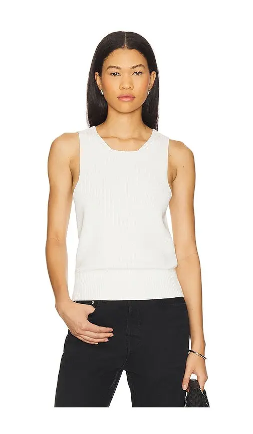 EAVES Lavanda Sleeveless Knit Top