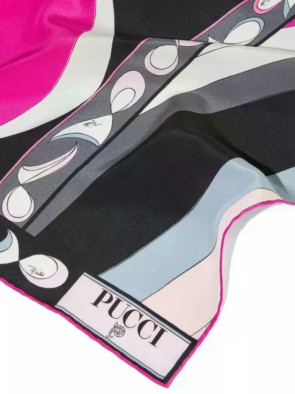 Emilio Pucci Pesci-print Scarf