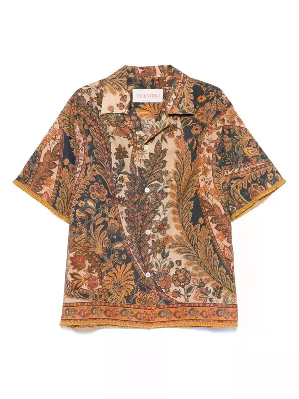 Valentino Garavani Floral-print Shirt