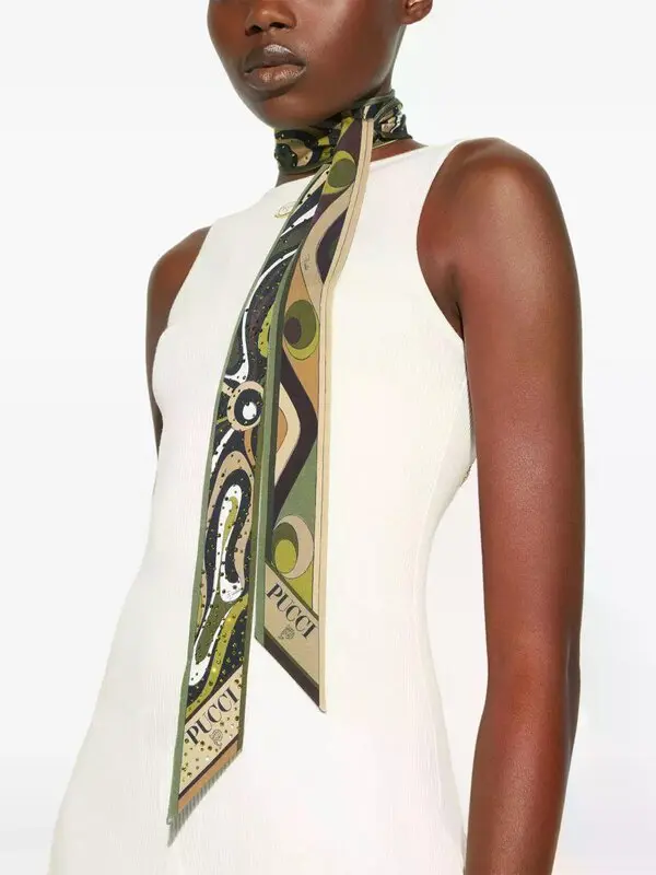Emilio Pucci Mix-print Scarf