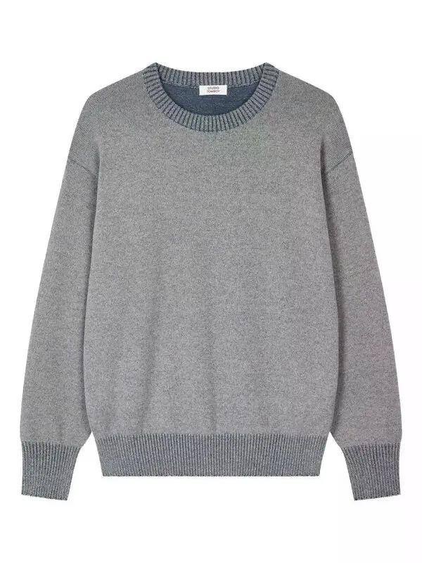 STUDIO TOMBOY Contrasting-trim Sweater