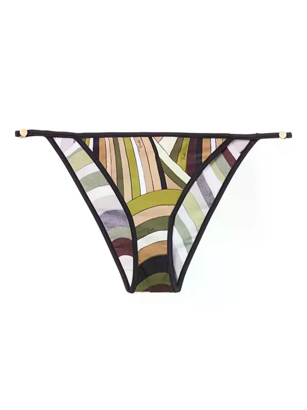 Emilio Pucci Iride Bikini Bottom - Black