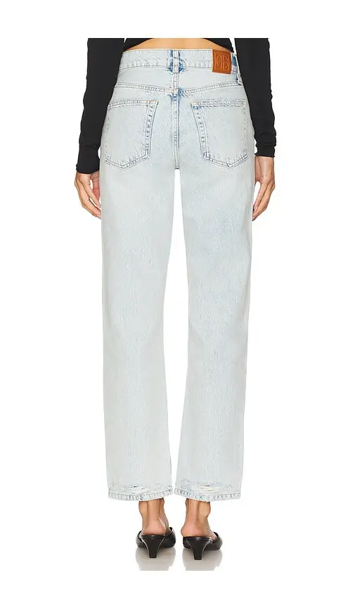 ANINE BING Kate Jeans - Destructed Bleached Blue