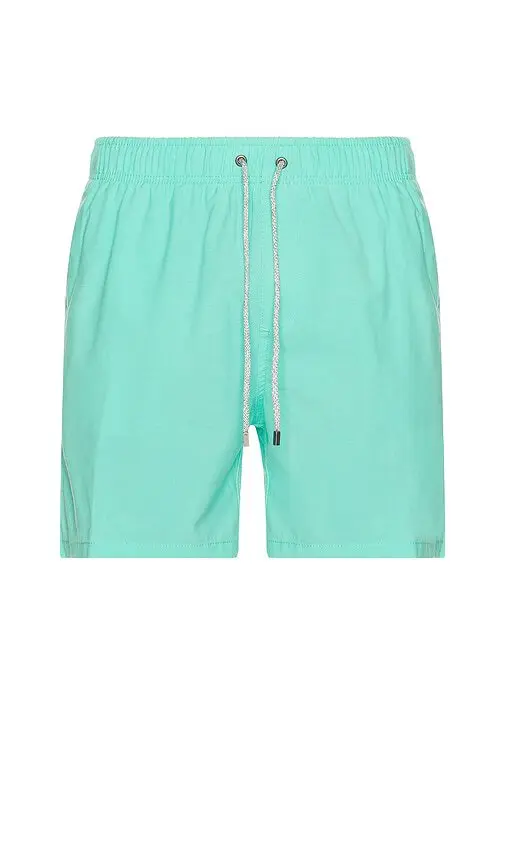 VINTAGE SUMMER Vintage Wash Volley Swim Short - Teal