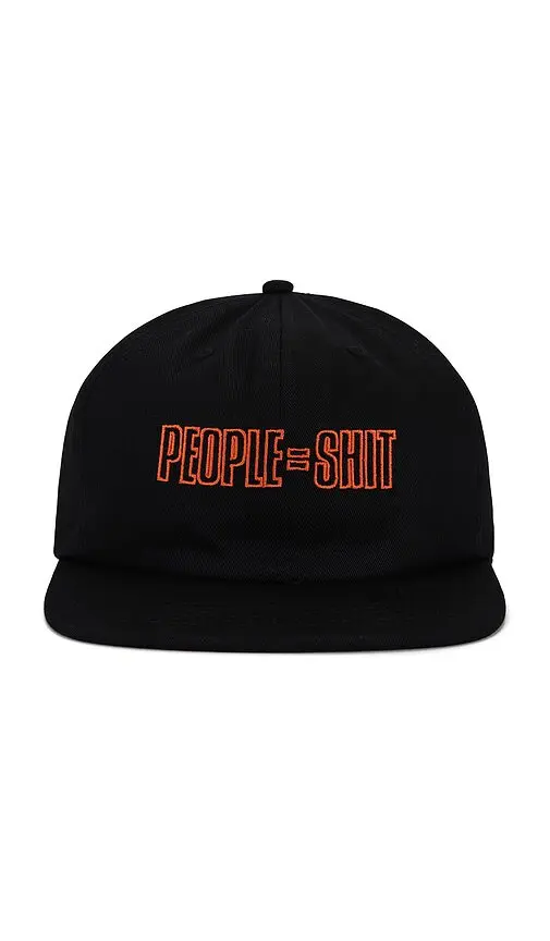 PLEASURES People Snapback - Black