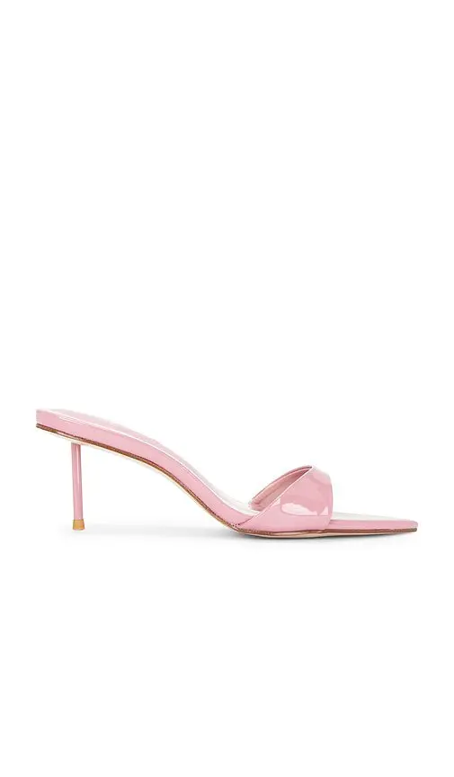 Femme La Marseille Slipper With Stiletto Heel - Mauve
