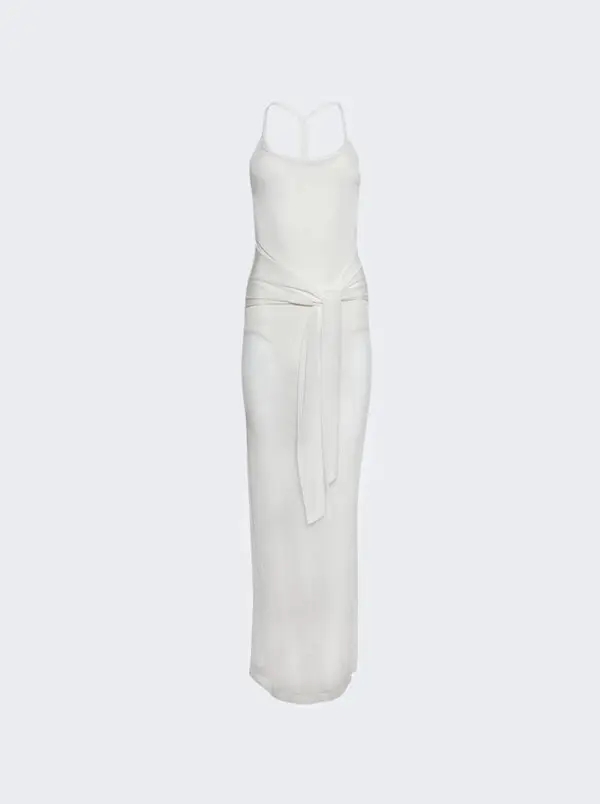 Jacquemus La Robe Maille Nodo Dress - Off-white