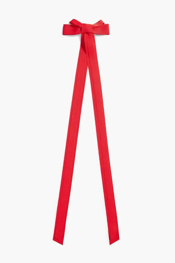 Eden Bow Hair Clip ~ Red Loeffler Randall Eden Red Bow Hair Clip – Atelerietheshop main image 2
