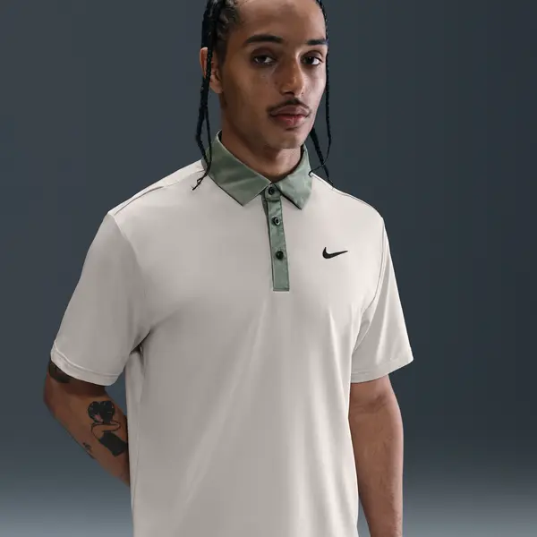 Nike Tour Dri-fit Golf Polo - Brown