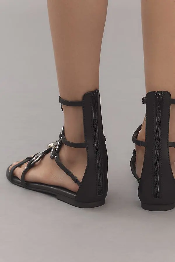 Jeffrey Campbell Geared Gladiator Sandals